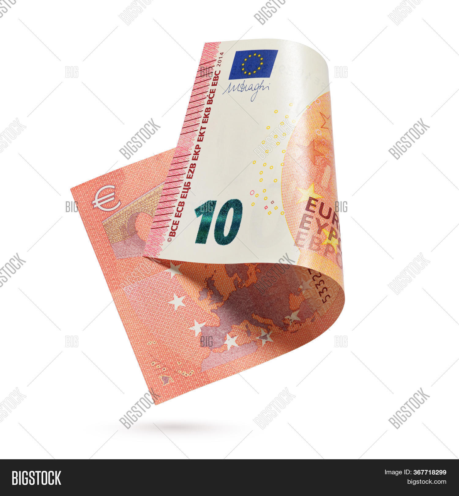 Ten Euro Bill 2014. Image & Photo (Free Trial) | Bigstock