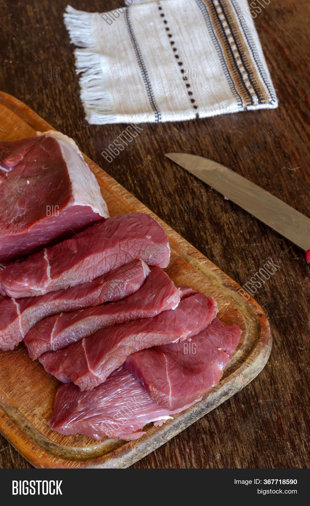 Portioned Slices Raw Image & Photo (Free Trial) | Bigstock