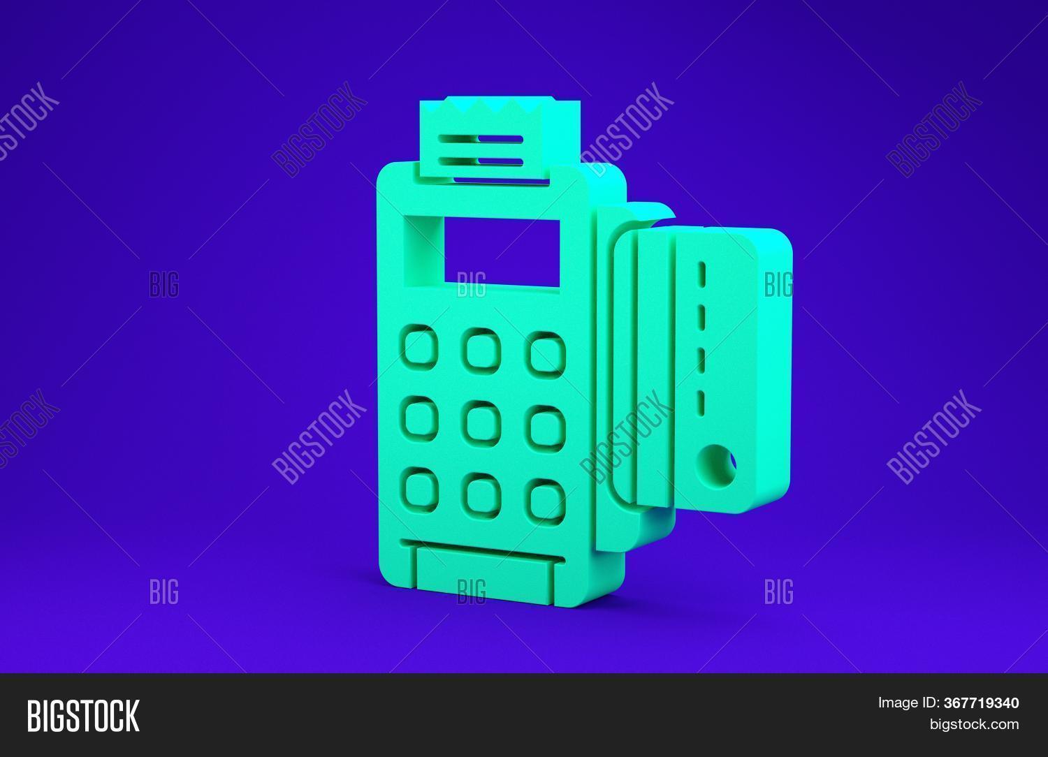 Green Pos Terminal Image & Photo (Free Trial) | Bigstock