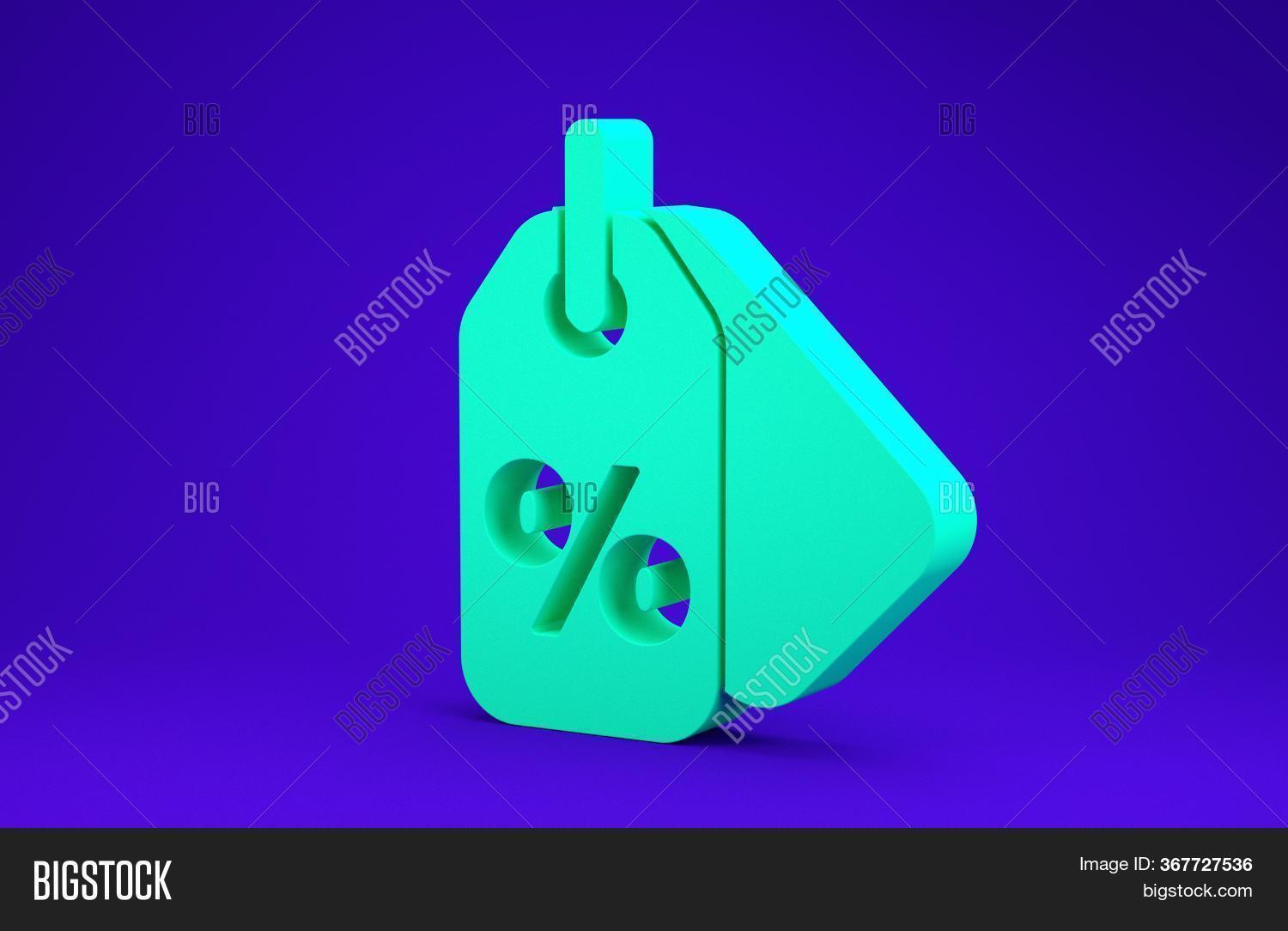 Green Discount Percent Image & Photo (Free Trial) | Bigstock