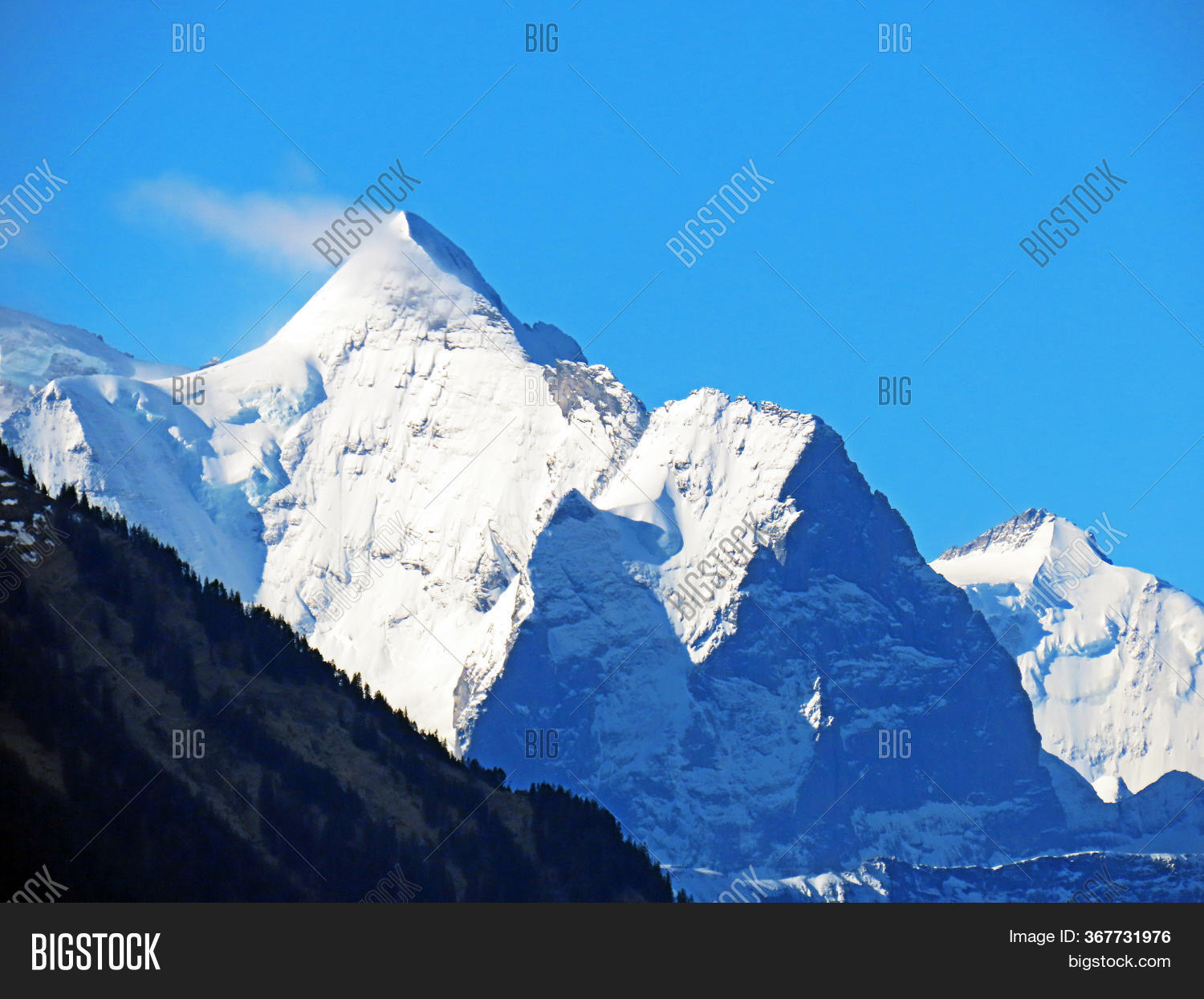 View Snowy Peaks Image & Photo (Free Trial) | Bigstock