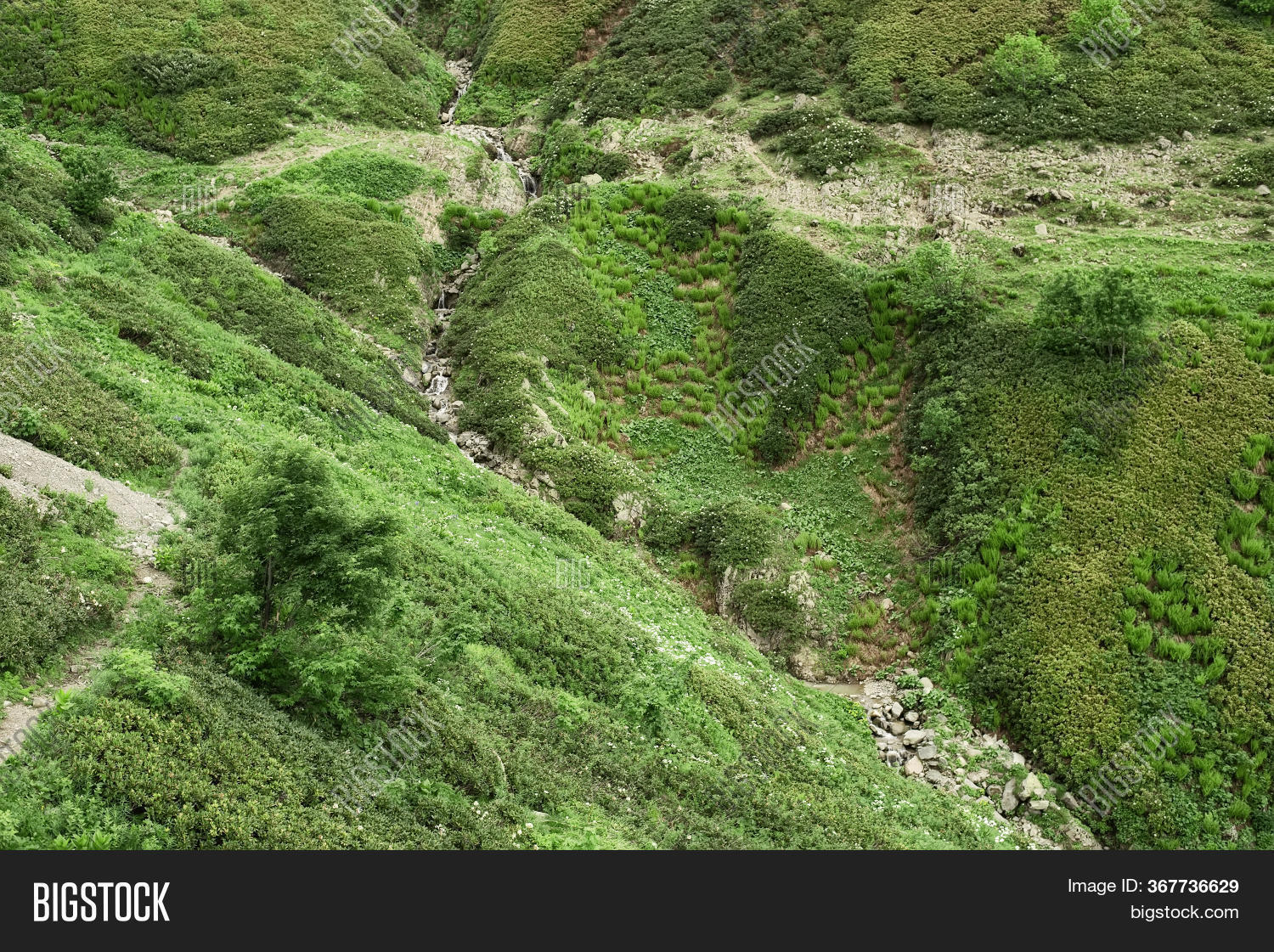 Panorama Slop Mountain Image & Photo (Free Trial) | Bigstock