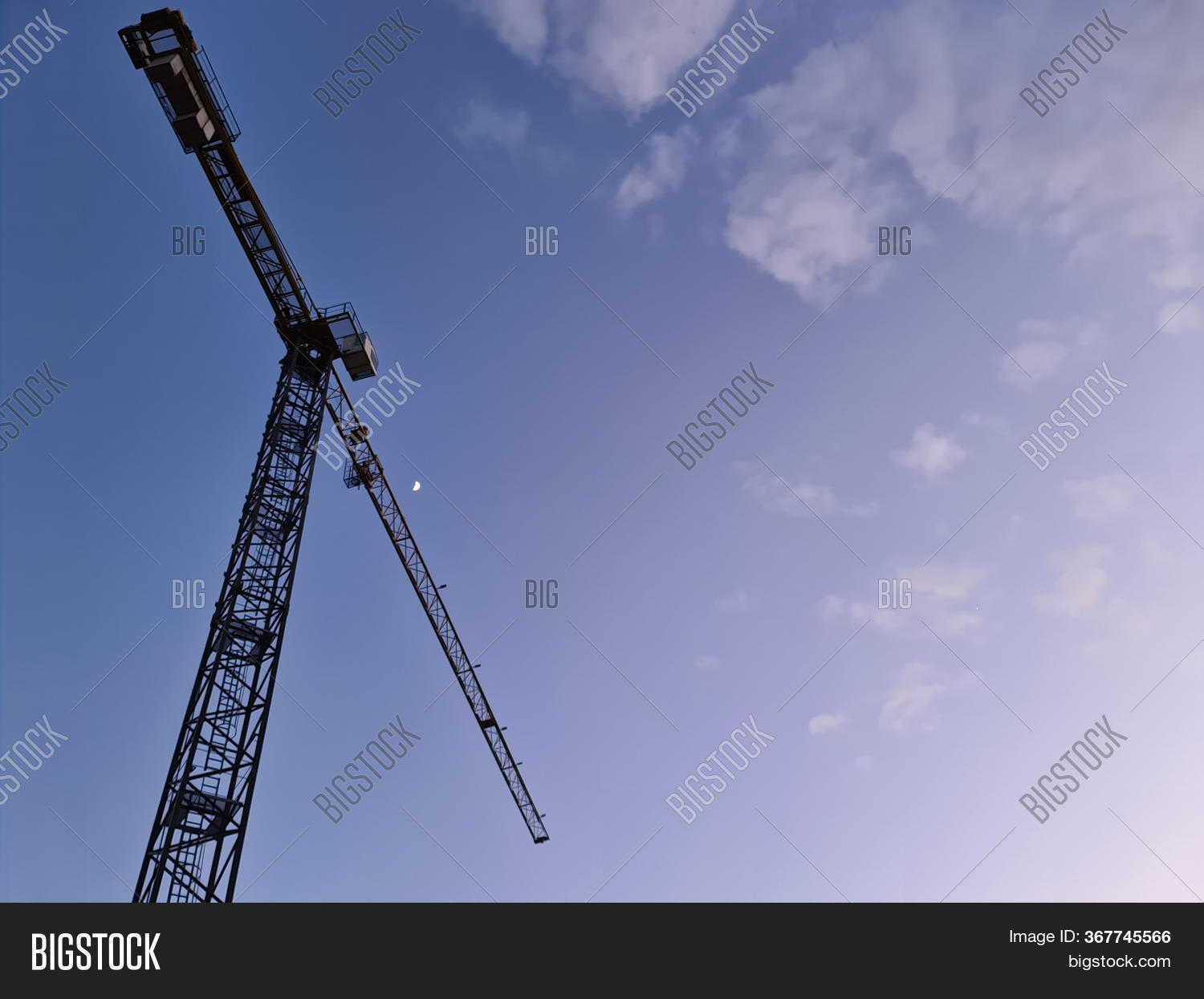High-rise Crane Image & Photo (Free Trial) | Bigstock