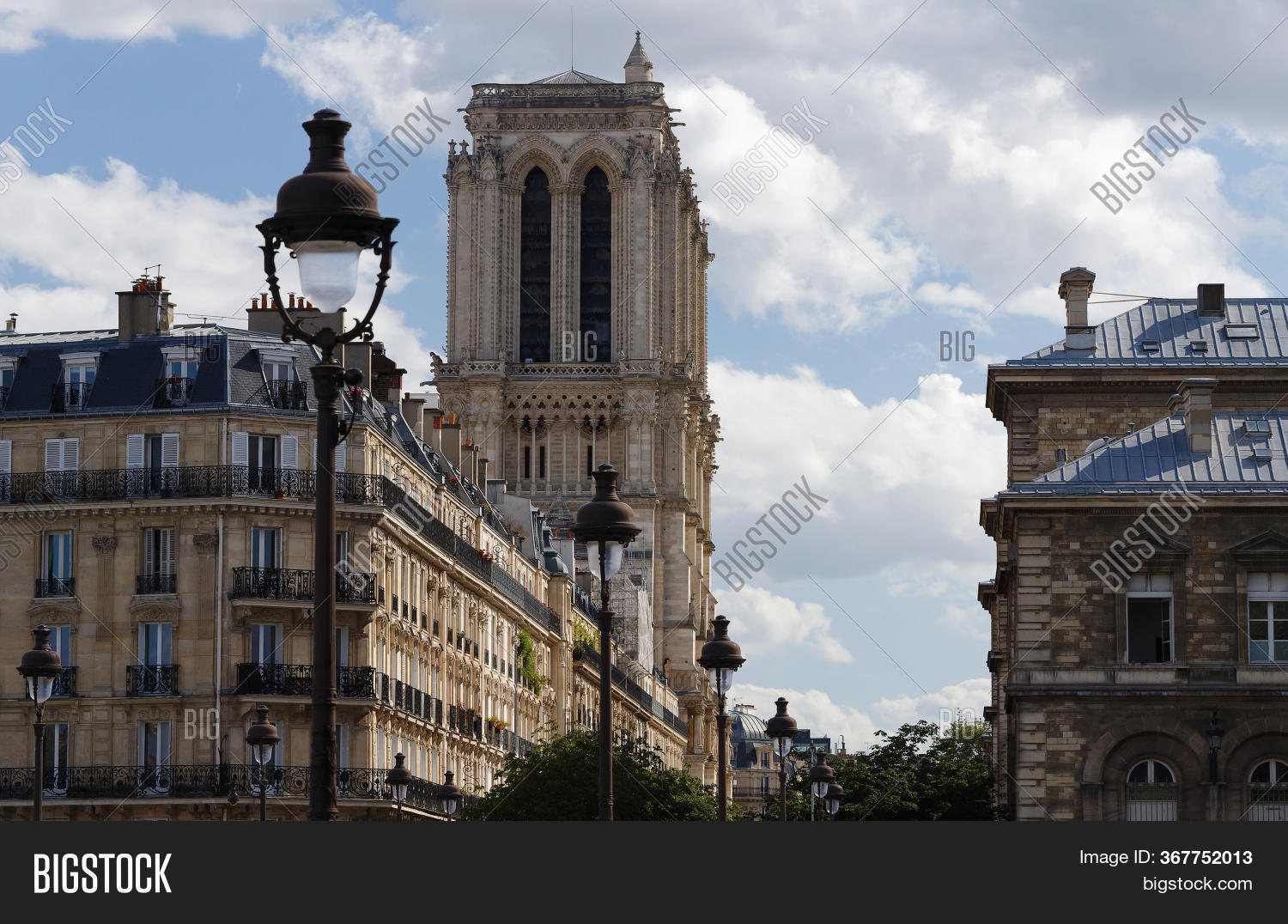 View Bell Towers Notre Image & Photo (Free Trial) | Bigstock