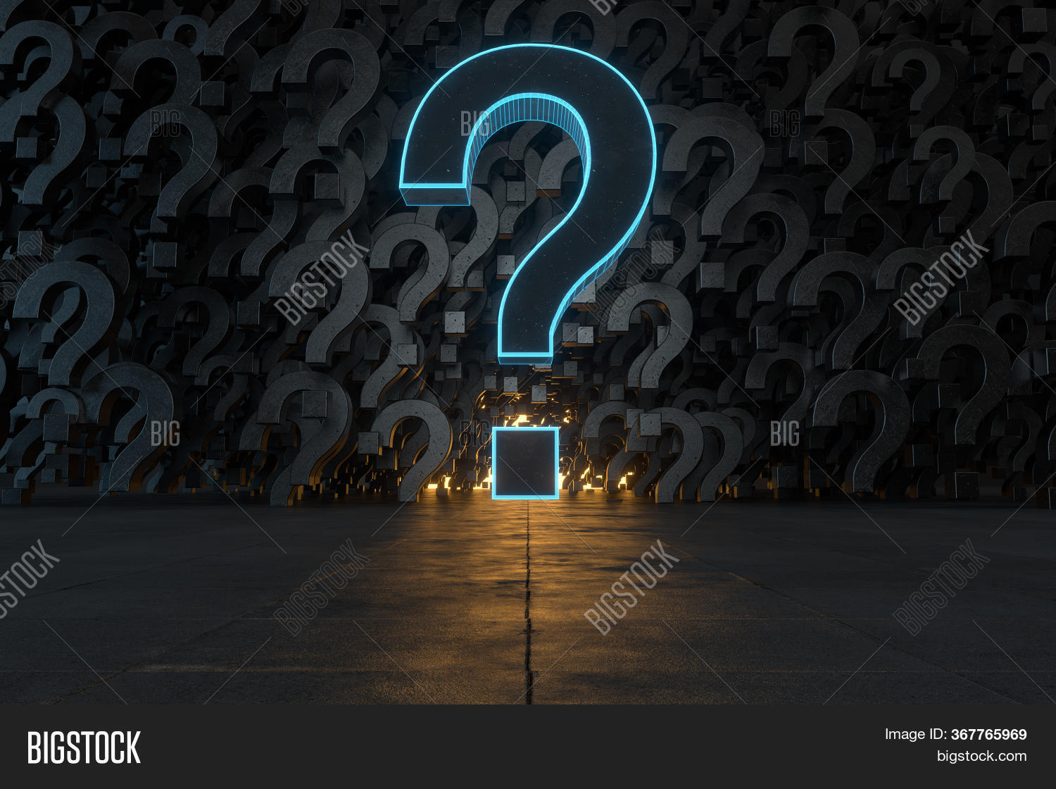 Glowing Question Marks Image & Photo (Free Trial) | Bigstock