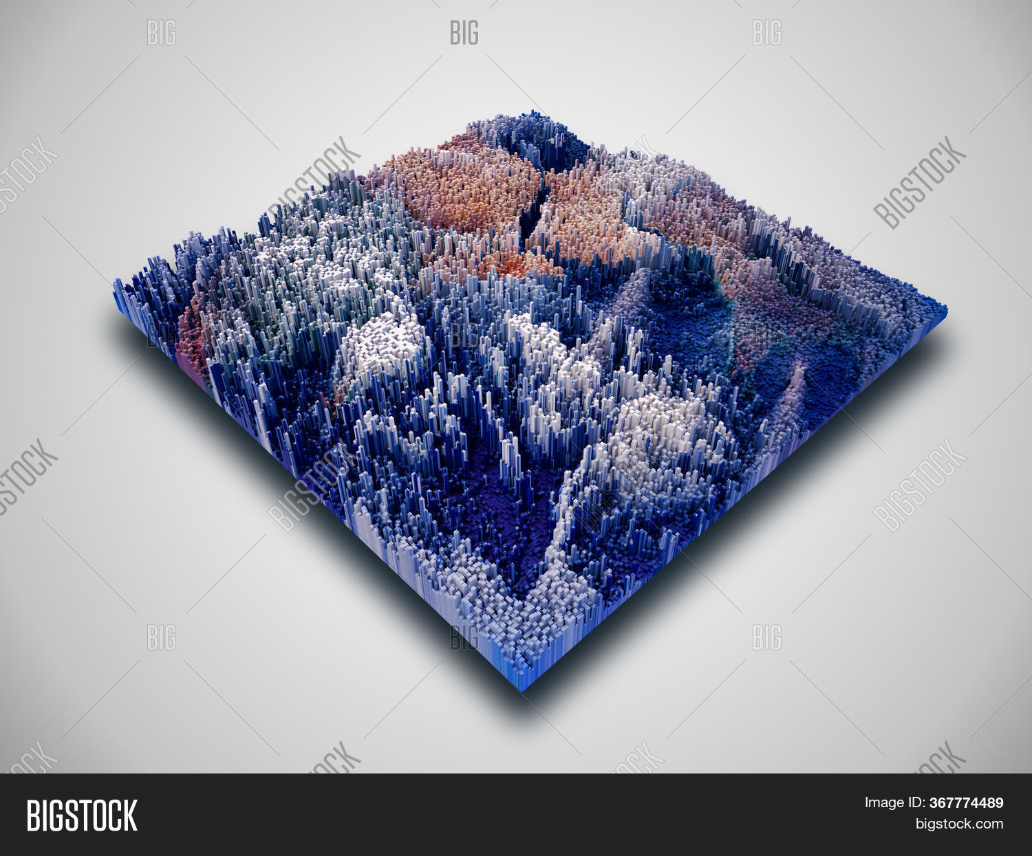 3D Render Isometric Image & Photo (Free Trial) | Bigstock