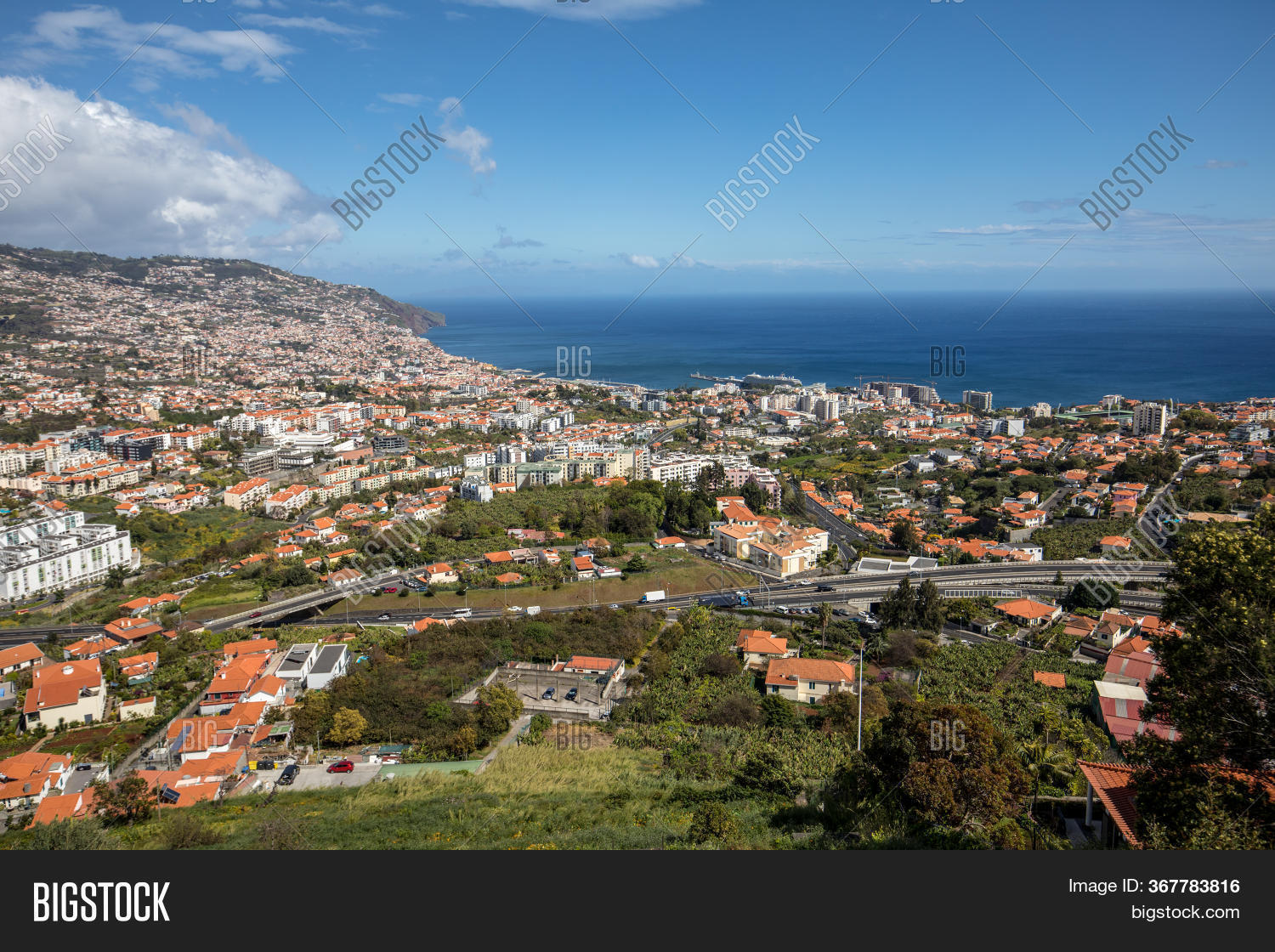 Panoramic View Funchal Image & Photo (Free Trial) | Bigstock