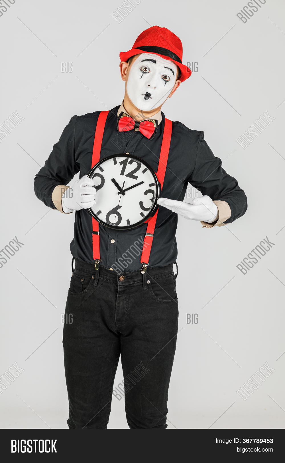 Funny Clown Clock Image & Photo (Free Trial) | Bigstock