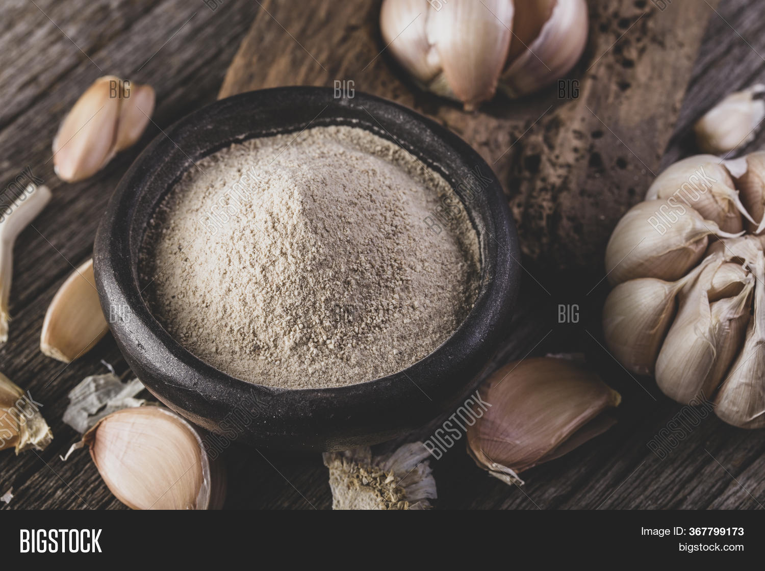 Garlic Garlic Powder Image & Photo (Free Trial) | Bigstock