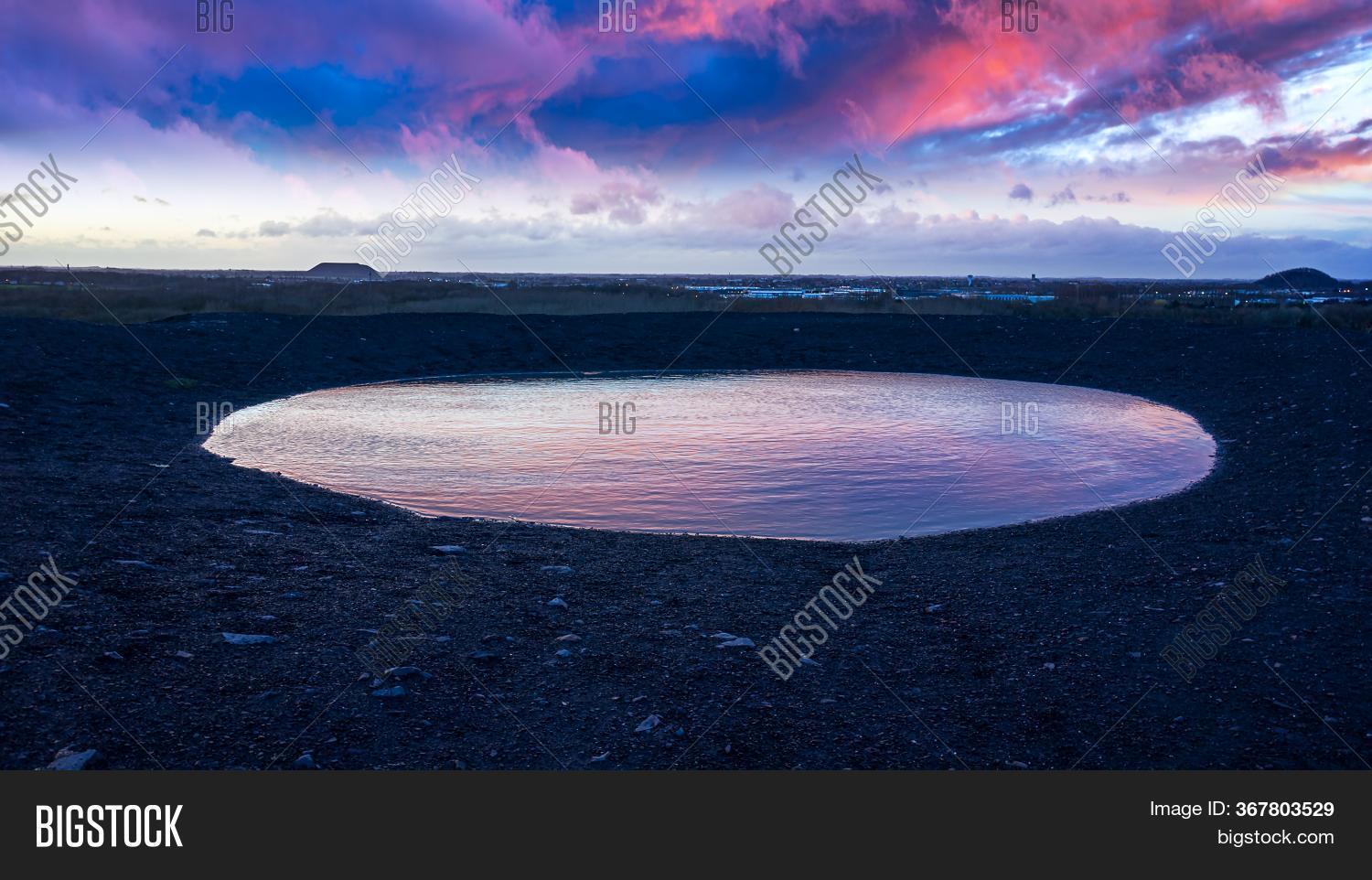 Volcanic Lake . Image & Photo (Free Trial) | Bigstock