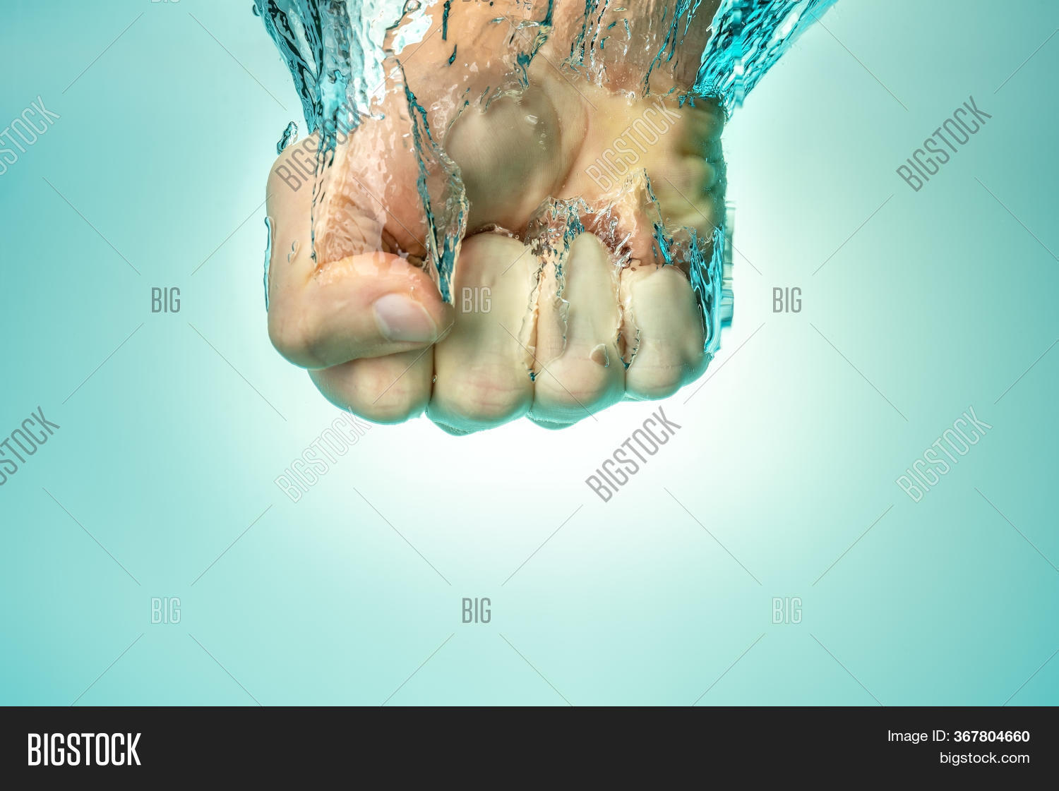 Man Hit Water Above. Image & Photo (Free Trial) | Bigstock