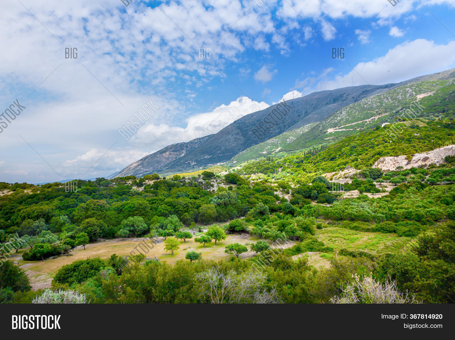 Landscape Greek Hills Image & Photo (Free Trial) | Bigstock