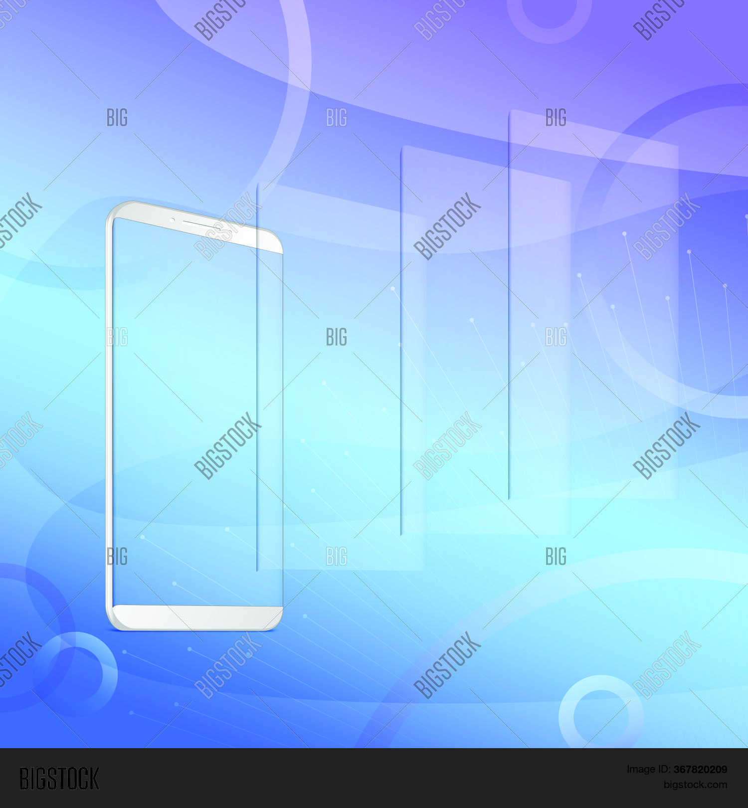 Silver Smartphone Vector & Photo (Free Trial) | Bigstock