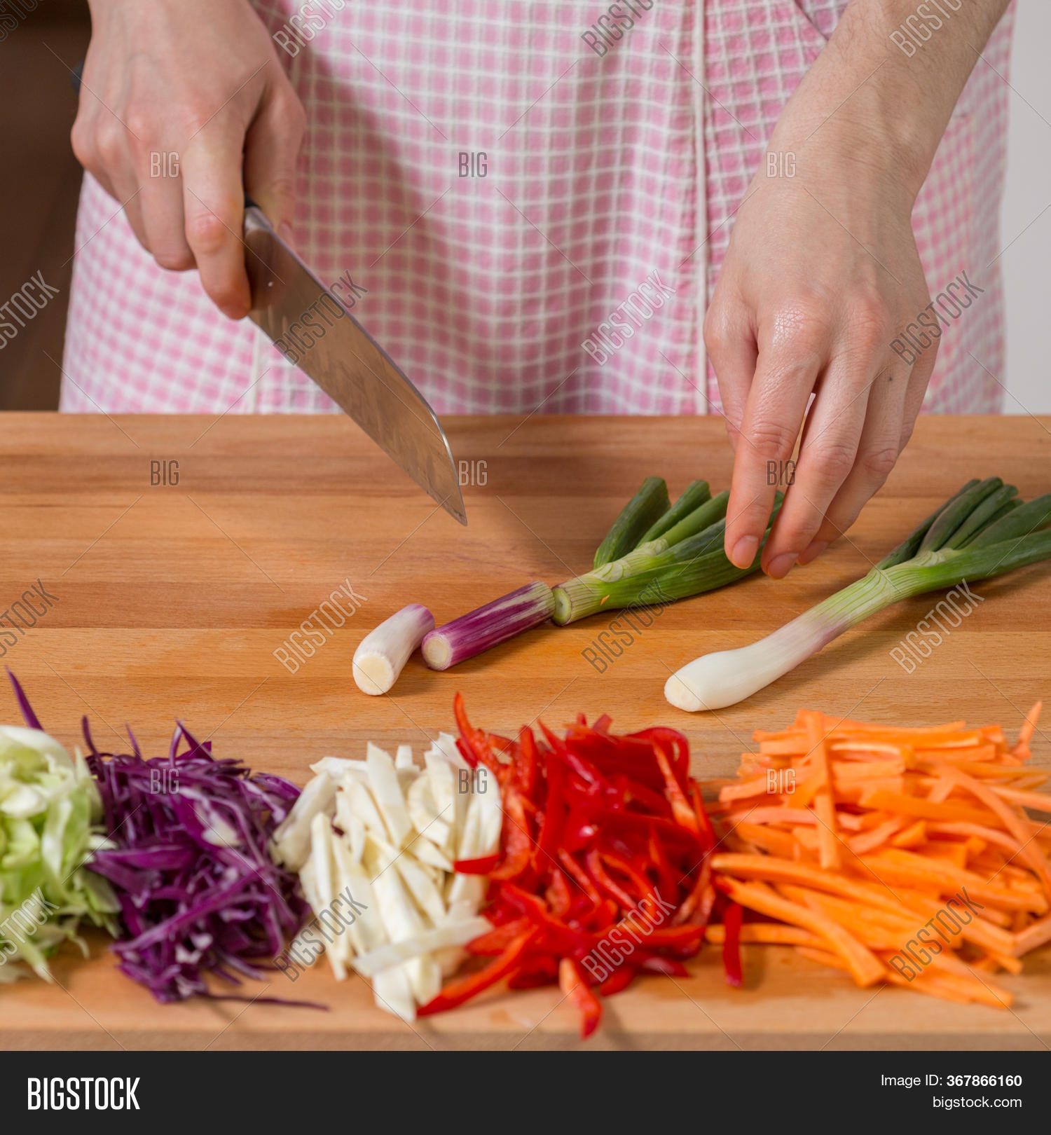 Close Hands Chopping Image & Photo (Free Trial) | Bigstock