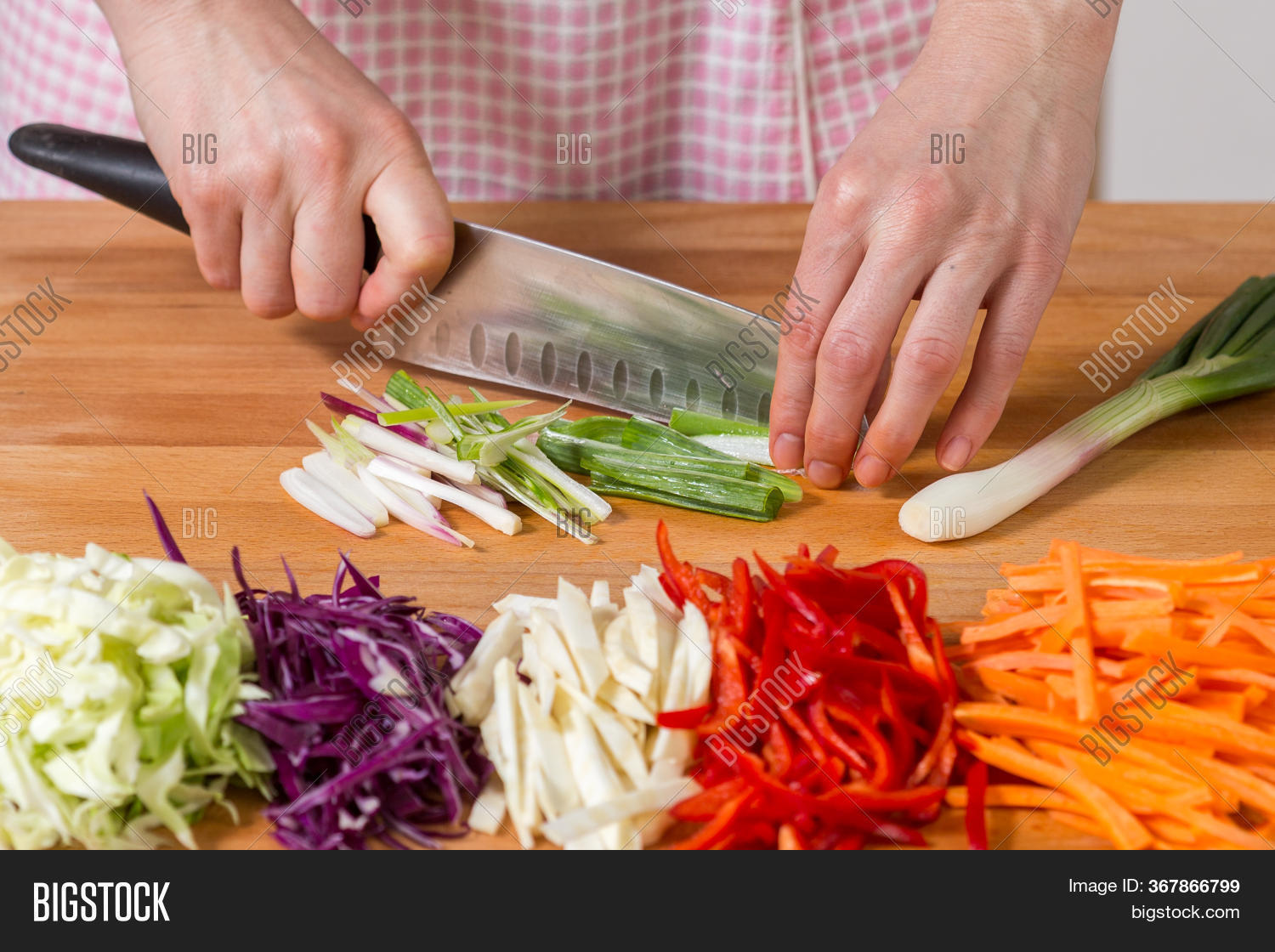 Close Hands Chopping Image & Photo (Free Trial) | Bigstock