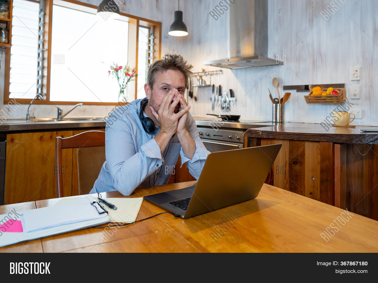Stressed Business Man Image & Photo (Free Trial) | Bigstock