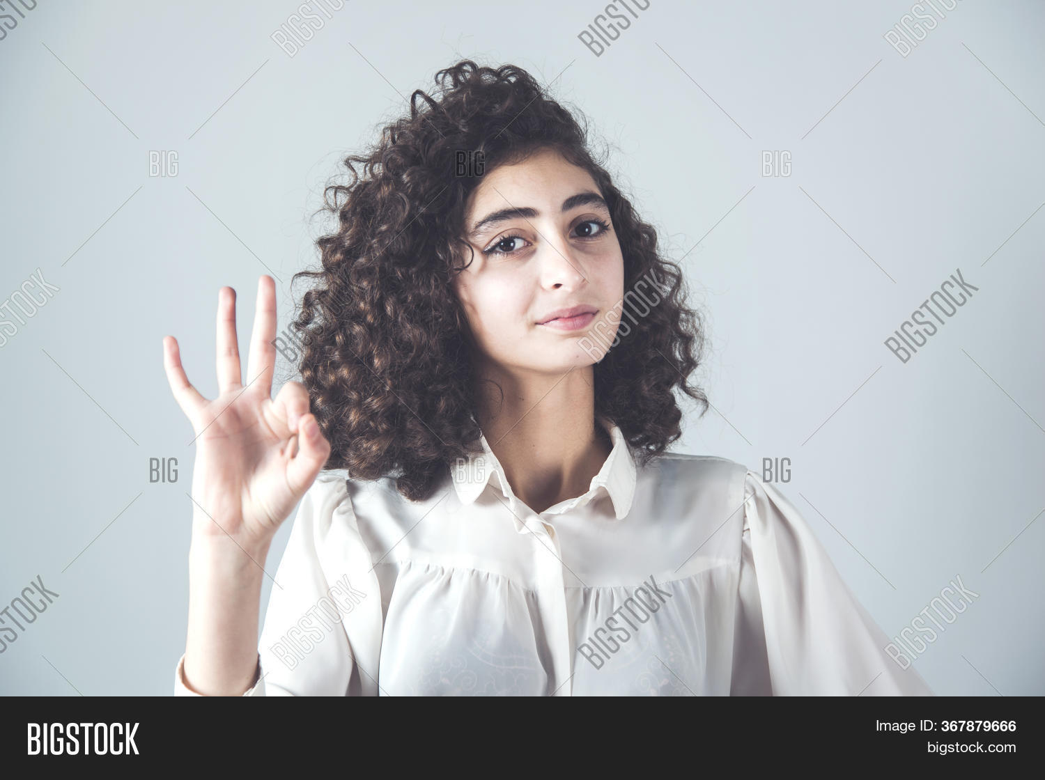 Woman Hand Okay Sign Image & Photo (Free Trial) | Bigstock