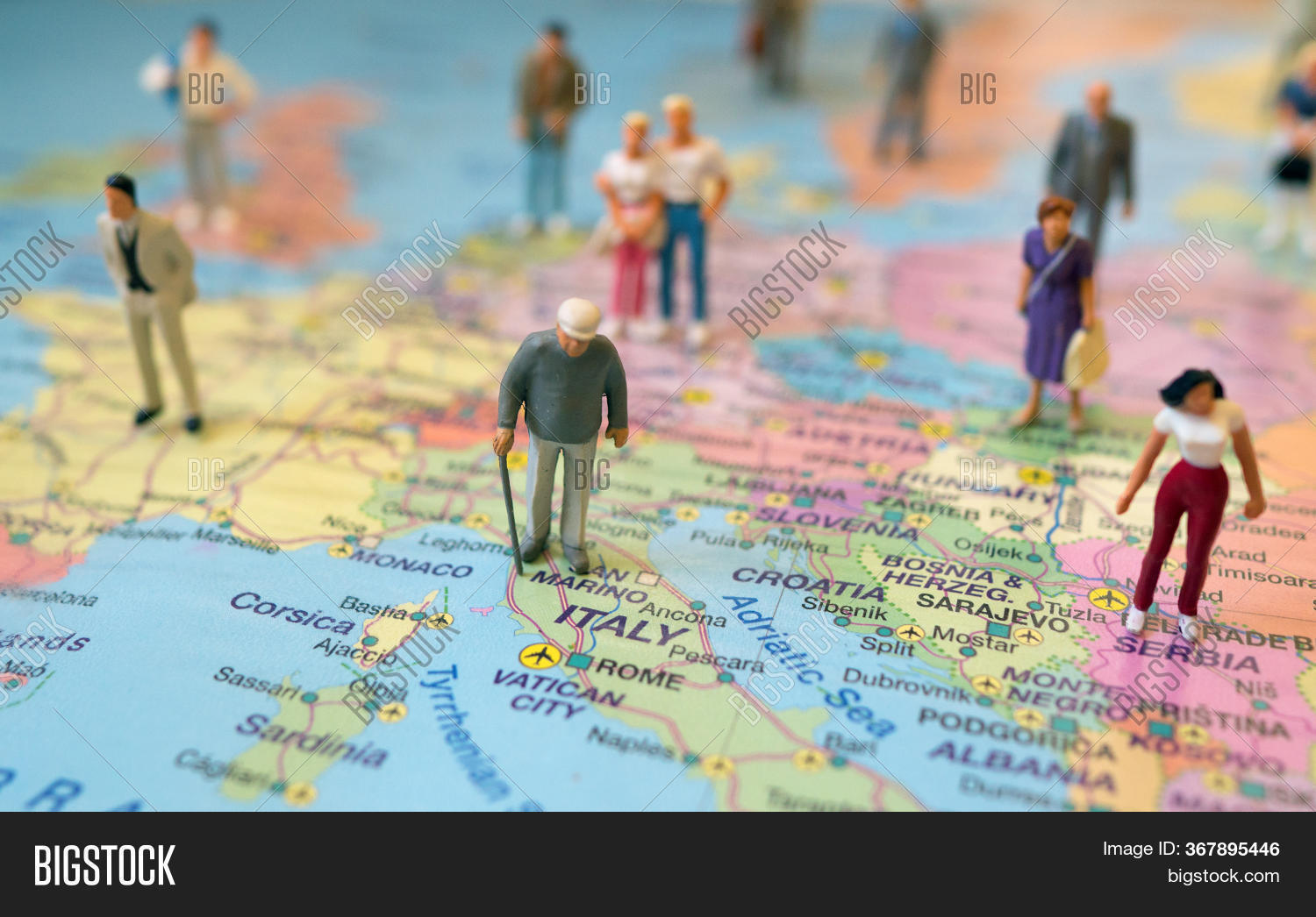 Many Figures People Image & Photo (Free Trial) | Bigstock