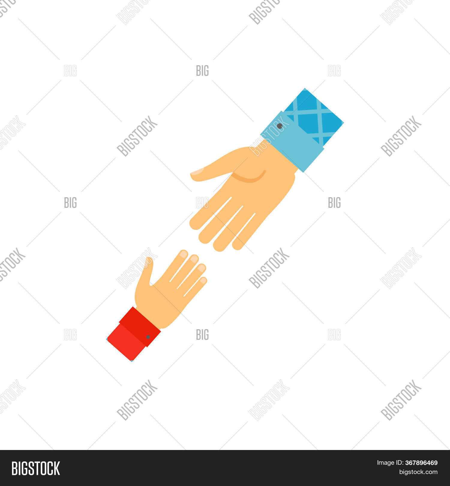 Icon Helping Hand. Image & Photo (Free Trial) | Bigstock