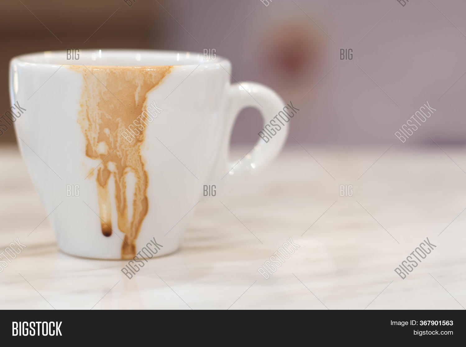 Dirty Coffee White Mug Image & Photo (Free Trial) | Bigstock