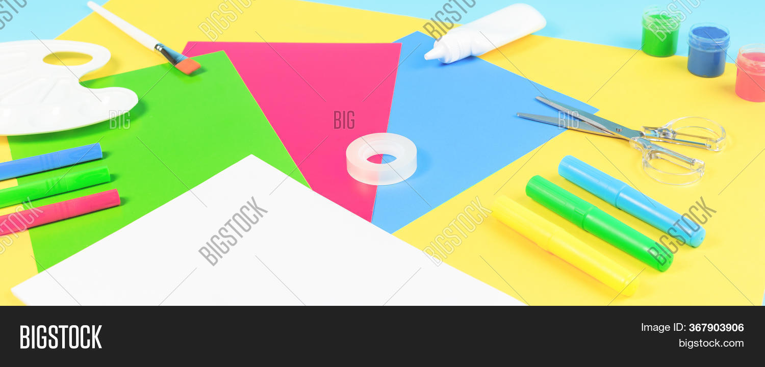 Color Paper, Scissors Image & Photo (Free Trial) | Bigstock