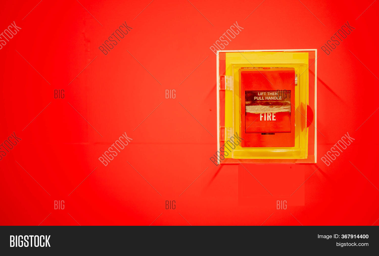 Red Fire Alarm Switch Image & Photo (Free Trial) | Bigstock