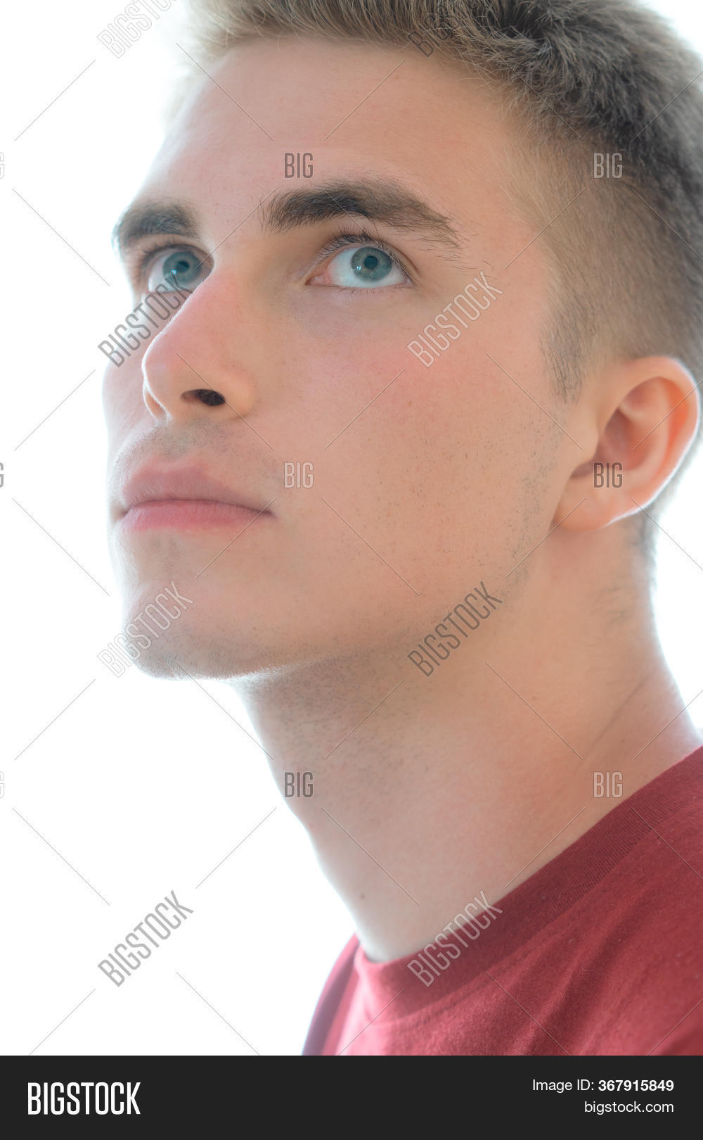 Portrait On White Image & Photo (Free Trial) | Bigstock