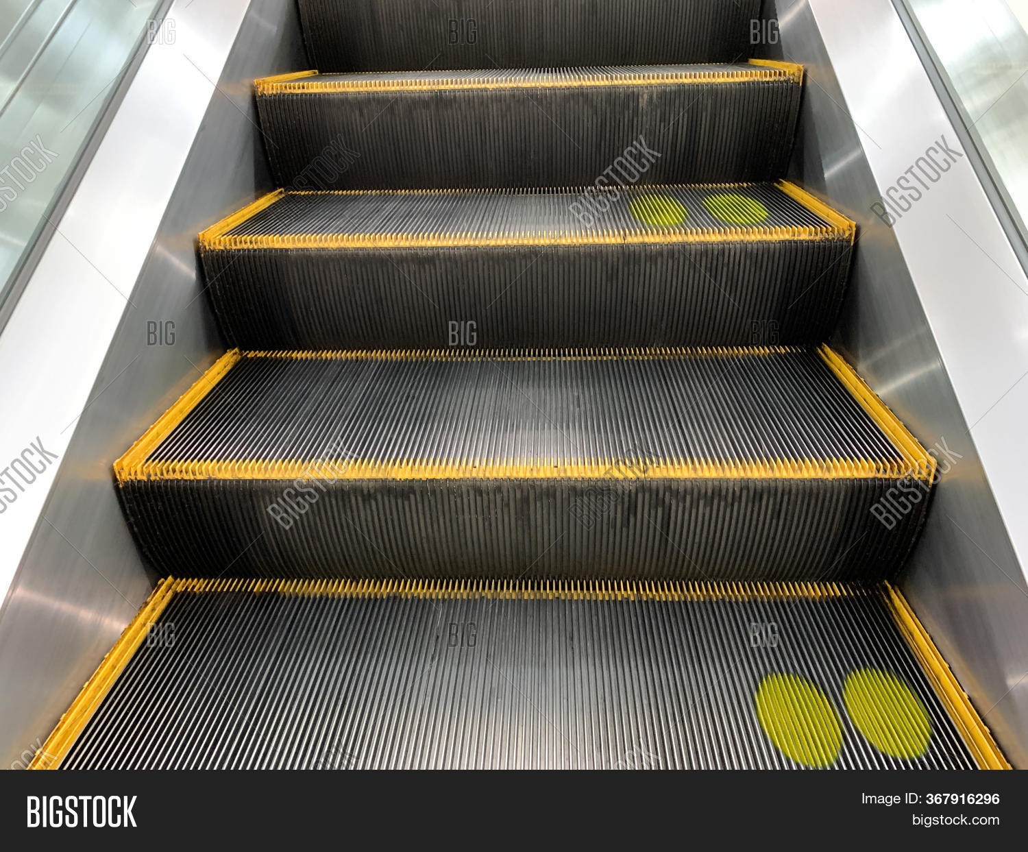 Escalator Color Mask Image & Photo (Free Trial) | Bigstock