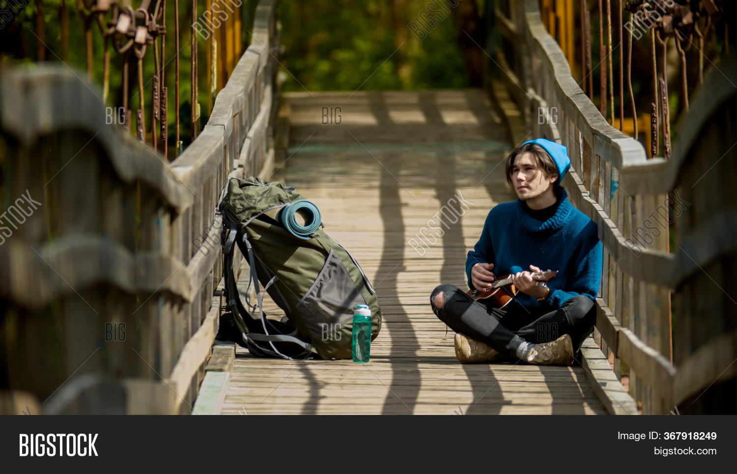 Young Man Sitting On Image & Photo (Free Trial) | Bigstock