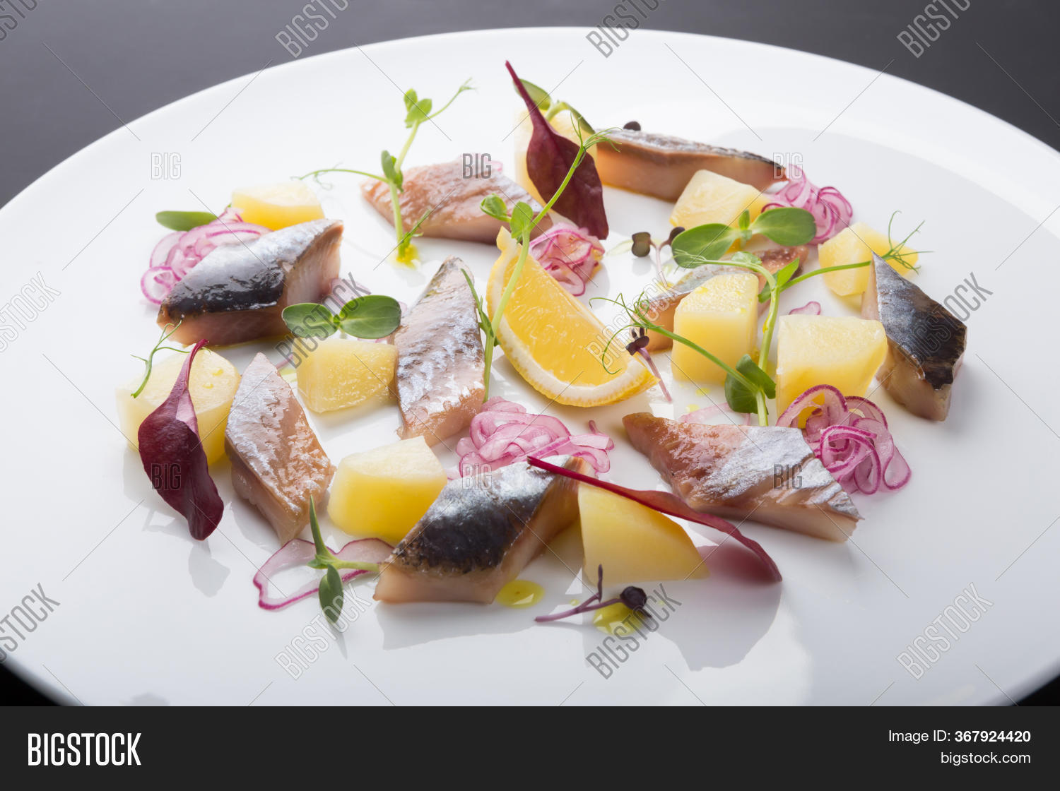 Salted Herring Fillet Image & Photo (Free Trial) | Bigstock