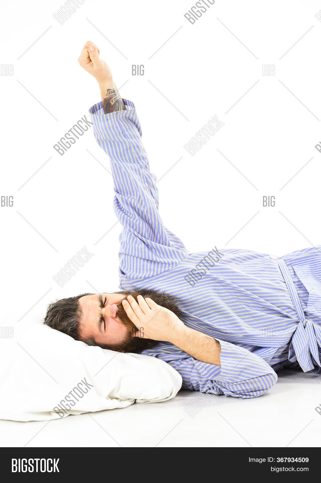 Man Drowsy Yawning Image & Photo (Free Trial) | Bigstock