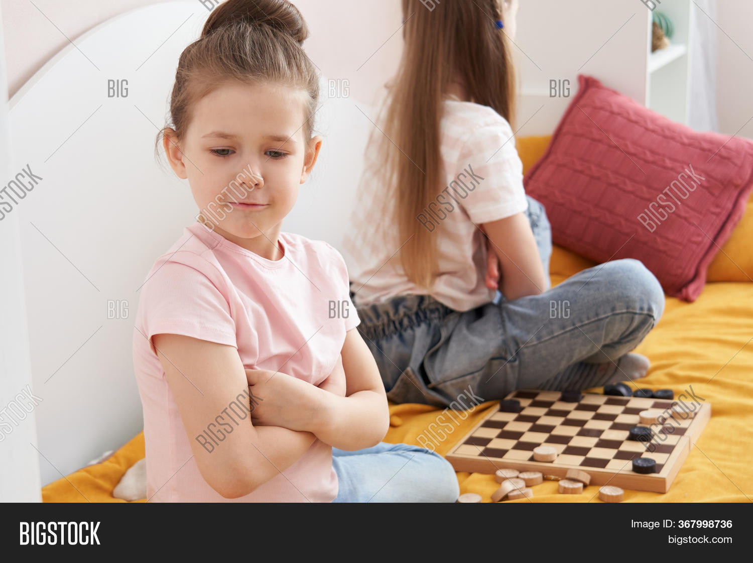 Two Sisters Playing Image & Photo (Free Trial) | Bigstock