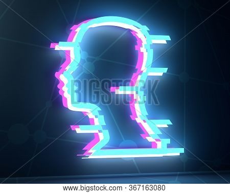 Glitched Human Image & Photo (Free Trial) | Bigstock