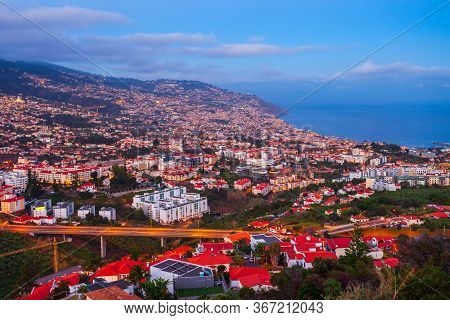 Funchal City Aerial Image & Photo (Free Trial) | Bigstock
