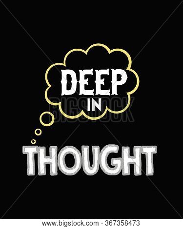 Deep Thought Graphic Image & Photo (Free Trial) | Bigstock