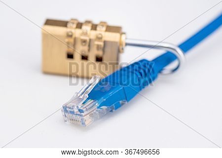 Lock On Ethernet Wire Image & Photo (Free Trial) | Bigstock