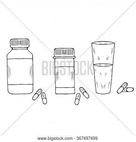 Medicine Vials, Vector & Photo (Free Trial) | Bigstock