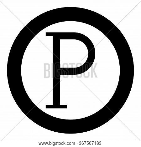Rho Greek Symbol Vector & Photo (Free Trial) | Bigstock