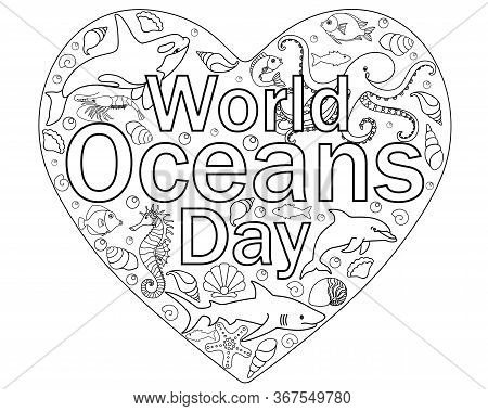 World Oceans Day - Vector & Photo (Free Trial) | Bigstock