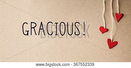 Gracious - Thank You Image & Photo (Free Trial) | Bigstock
