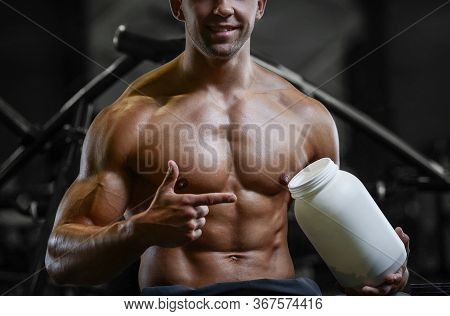 Bodybuilder Protein Image & Photo (Free Trial) | Bigstock