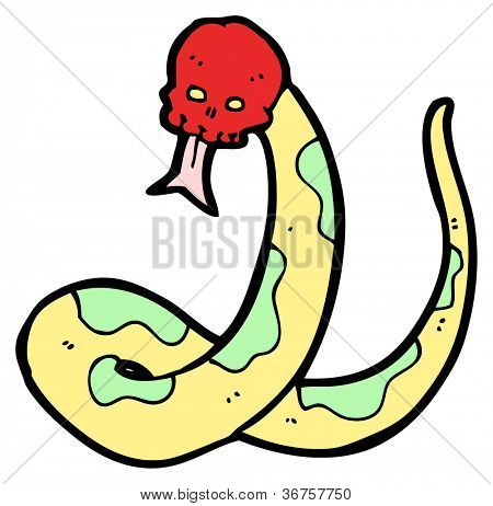 Spooky Snake Cartoon Image & Photo (Free Trial) | Bigstock