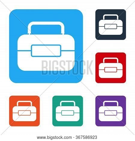 White Toolbox Icon Vector & Photo (Free Trial) | Bigstock