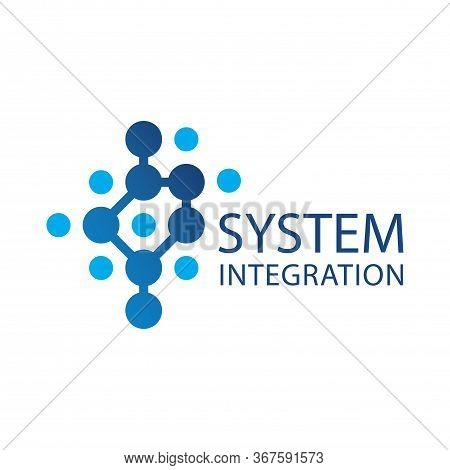 Vector Logo System Vector & Photo (Free Trial) | Bigstock