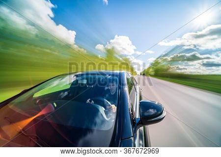 Driver Point View Cars Image & Photo (Free Trial) | Bigstock