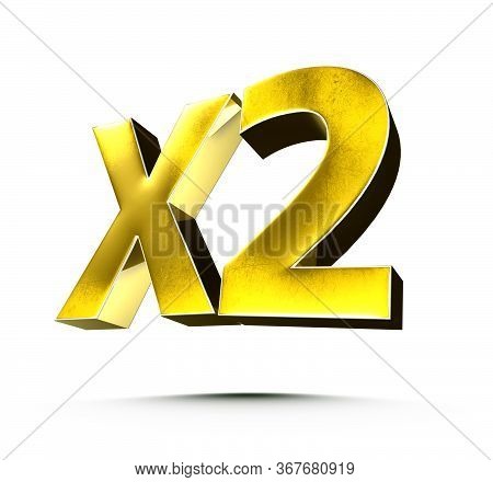 3d Illustration X2 Image & Photo (Free Trial) | Bigstock