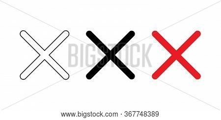 X Mark Images, Illustrations & Vectors (Free) - Bigstock