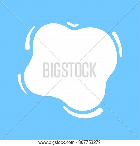 White Blob Shape On Vector & Photo (Free Trial) | Bigstock