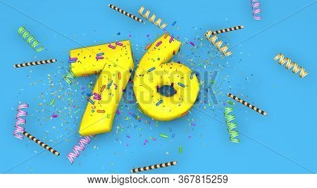Number 76 Birthday, Image & Photo (Free Trial) | Bigstock