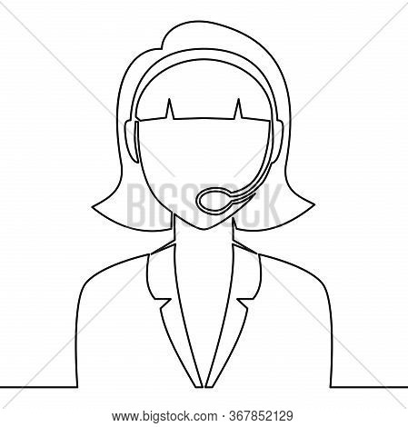 Continuous One Single Vector & Photo (Free Trial) | Bigstock